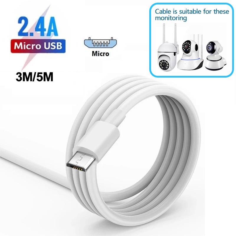 MircoUSB 3M 5M Charging Cable Android Charging Cable Micro USB - TikTok ...