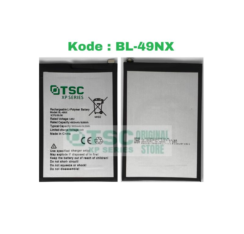 TSC BATERAI ORIGINAL BL-49NX, BATTERY BATRE untuk Infinix Smart 7 ...