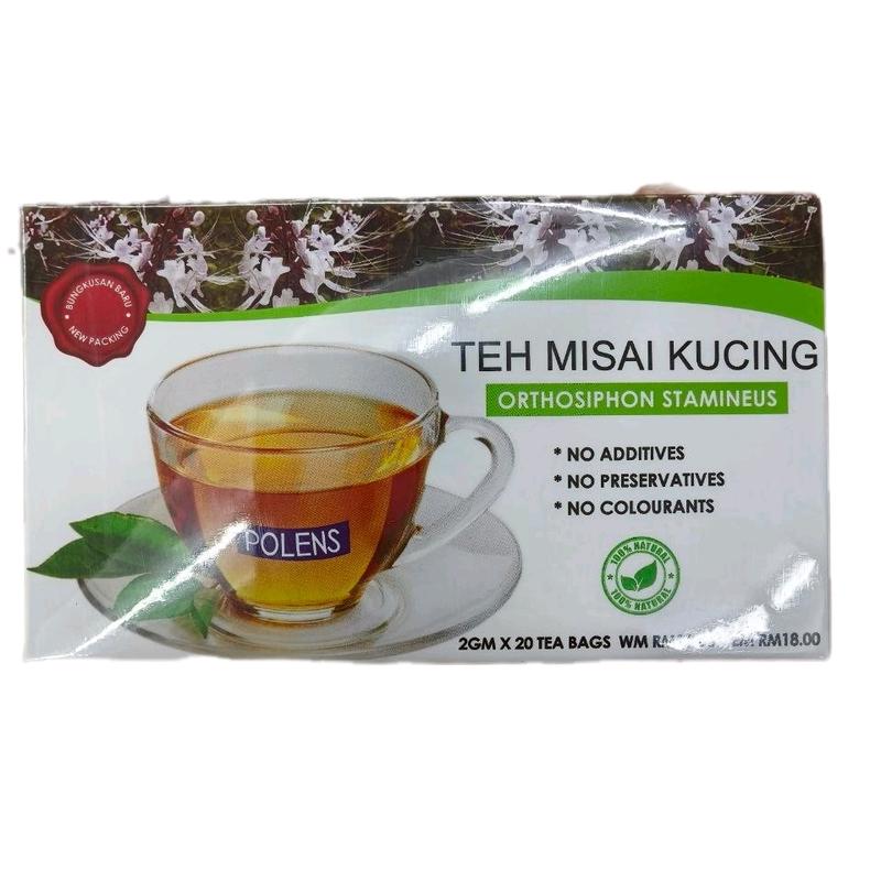 Teh Misai Kucing Polen 20pcs beg Tea - TikTok Shop Malaysia