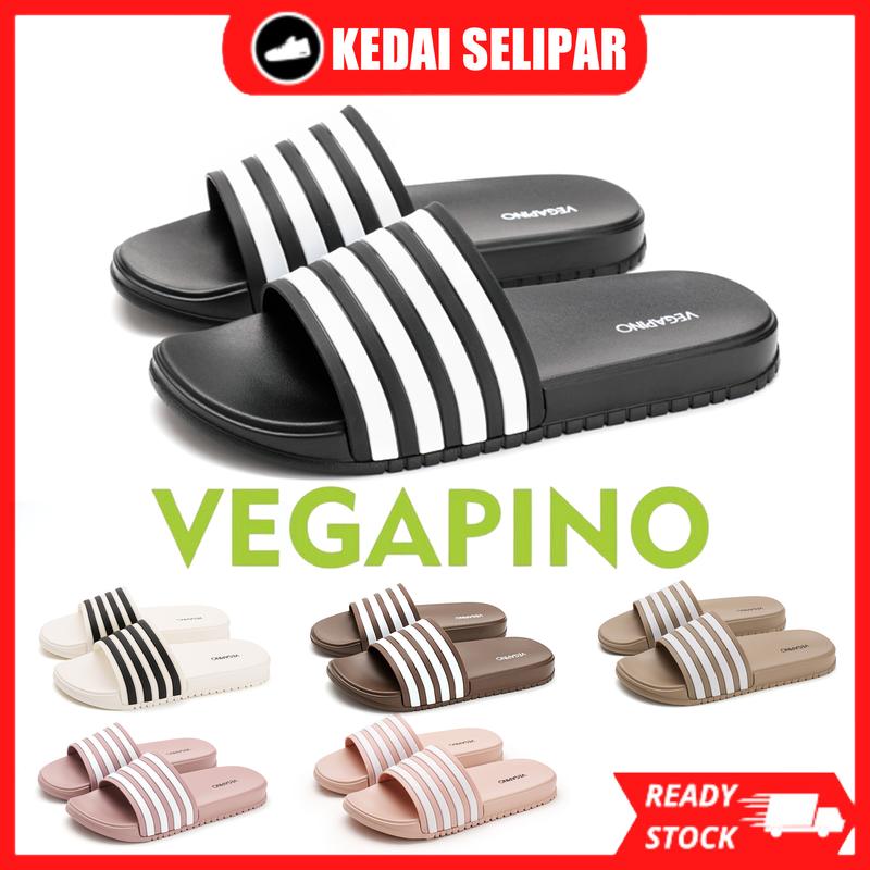 (L) Vegapino Selipar Slides Unisex EVA Kulit Anti-Slip Selipar - TikTok ...