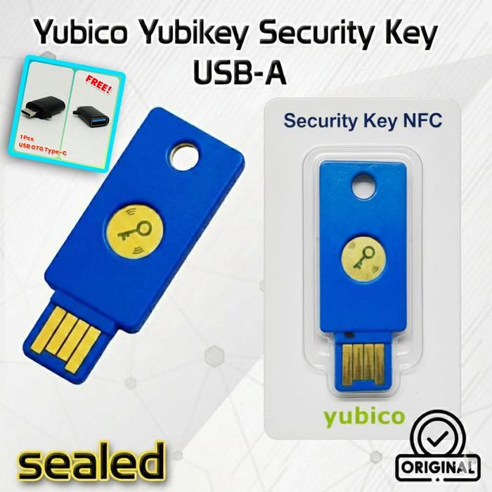 Jual Yubico Yubikey Security Key NFC USB-A Securtiy Password USB FIDO ...
