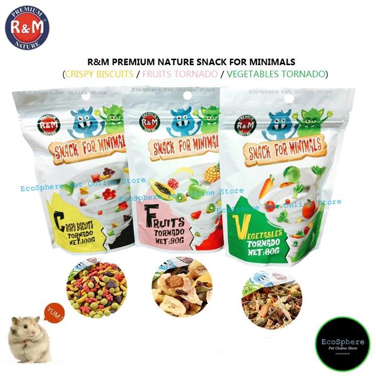 R&M Snack For Minimals Small Animals Treat (Fruits / Vegetables ...
