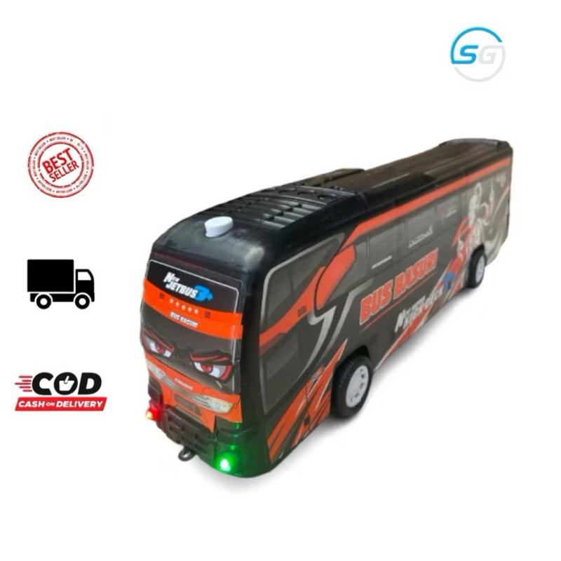 Mainan Bus Basuri + Musik Telolet + Lampu + Stiker Strobo - Shop ...