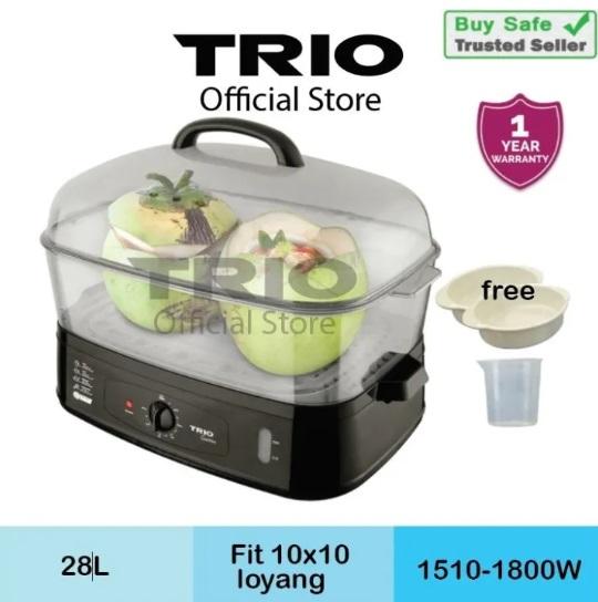 Trio New Large FOOD STEAMER TFS-36 - TikTok Shop Malaysia