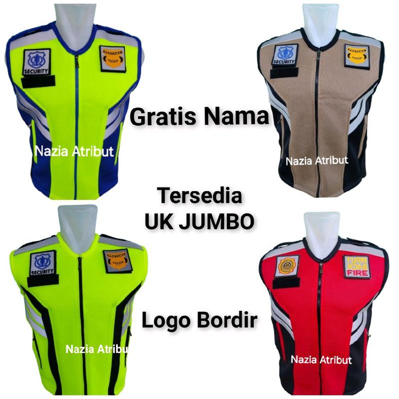 Rompi Security, Dishub, Ukuran Jumbo (Po) bahan Double Mesh - Shop ...