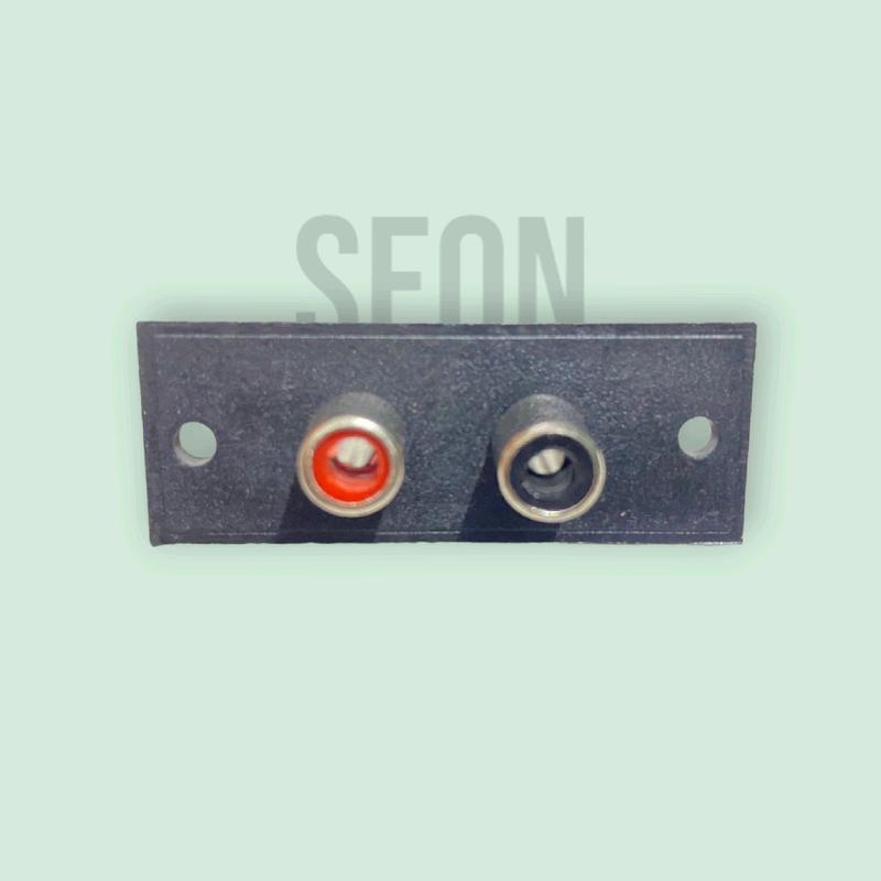 input rca / colokan rca 2 lubang - Shop | Tokopedia