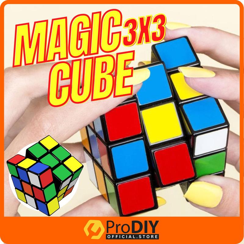 3x3 55mm Magic Cube Mainan Minda Speed Cube - TikTok Shop Malaysia