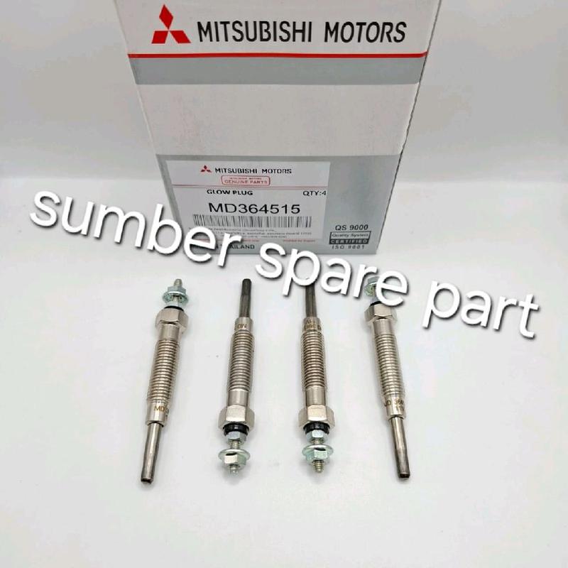 BUSI PEMANAS PIJAR GLOW PLUG HEATER 1SET 4PCS DAN 1PCS MITSUBISHI L300 ...