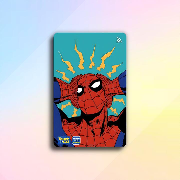 Spider-Man - Sticker Card Touch n Go TnG Card Spiderman Skincard ...