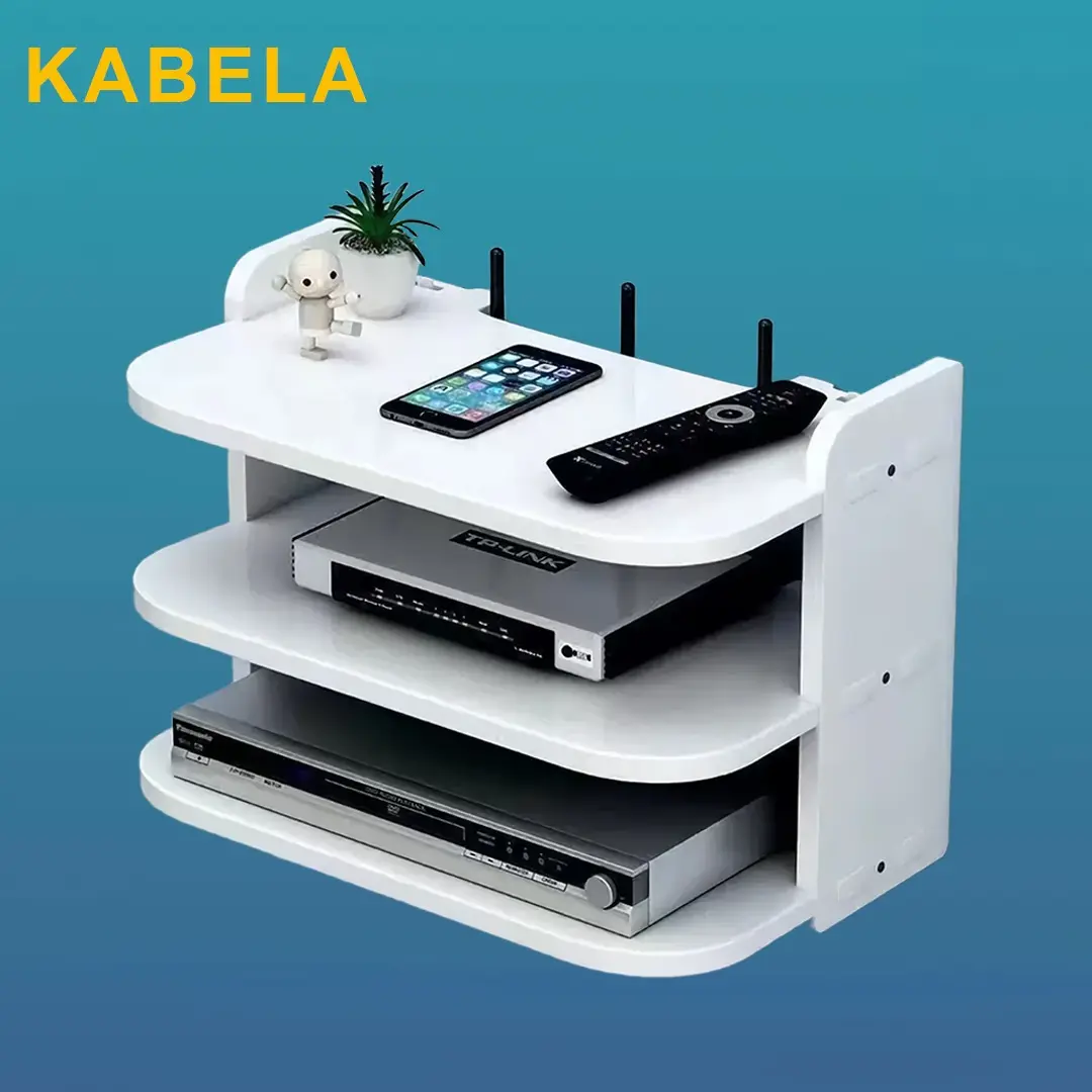 KABELA.STORE-Rak Gantung 3 Susun Modem, Wifi, Router, DVD maupun Set ...