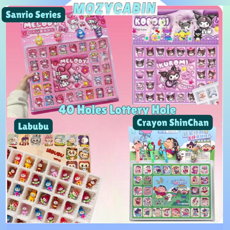 Suprise 40 Holes Sanrio Kuromi Melody Lottery Blind Draw Box - TikTok ...