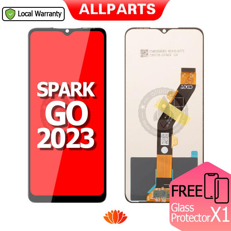Phone Display for Tecno Spark Go 2023 Bf7 LCD Touch Screen Digitizer ...