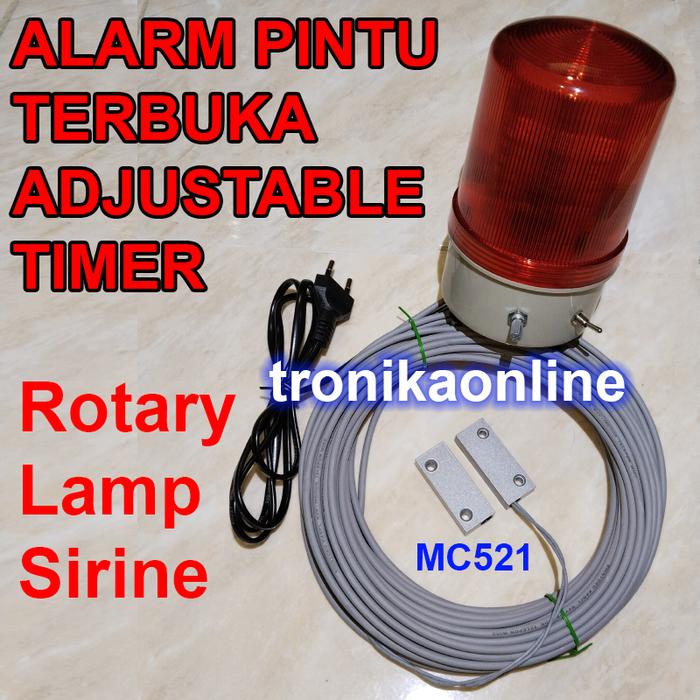 Jual Alarm Pintu Terbuka Door Window Open Alarm Set ADJUSTABLE Delay ON ...