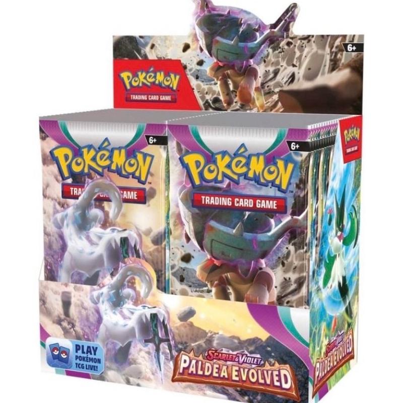 Paldean evolved booster packs - TikTok Shop Singapore