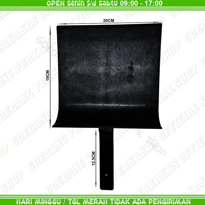 Wadah Semen Pvc Tebal Hitam Tyro / tatakan Semen / Sendok Plester ...