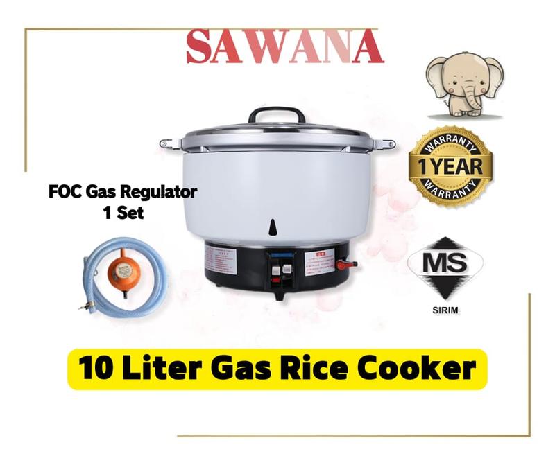 SAWANA 10L Gas Rice Cooker RR-103 - TikTok Shop Malaysia