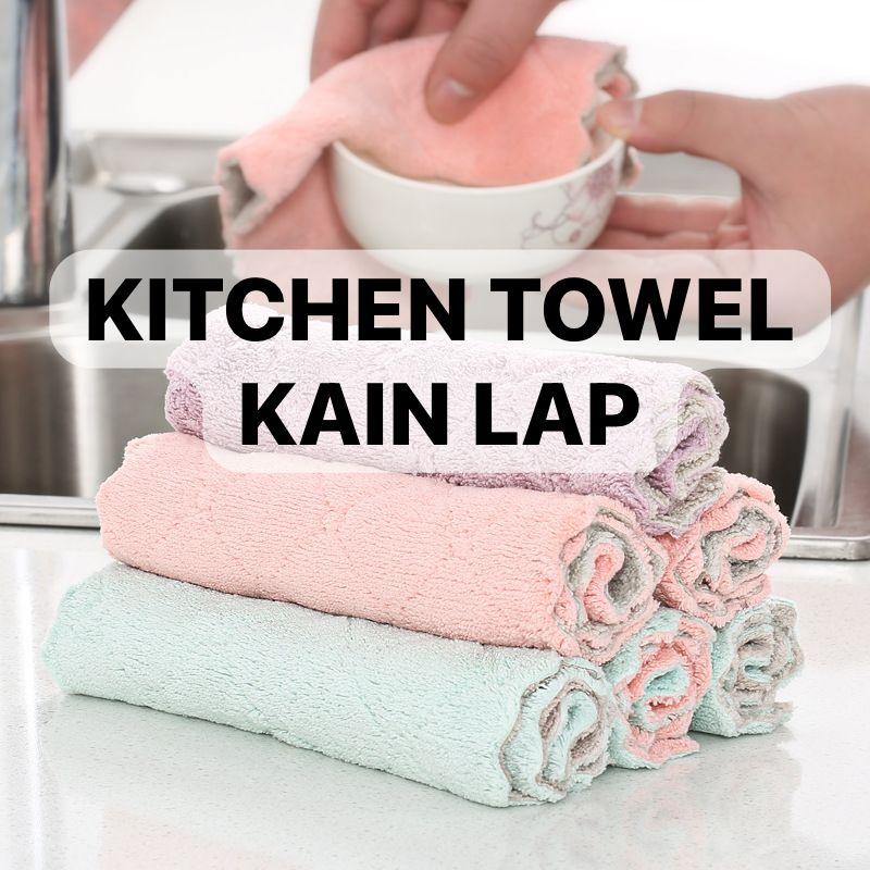 KAIN LAP KITCHEN TOWEL SMALL SIZE - TikTok Shop Malaysia