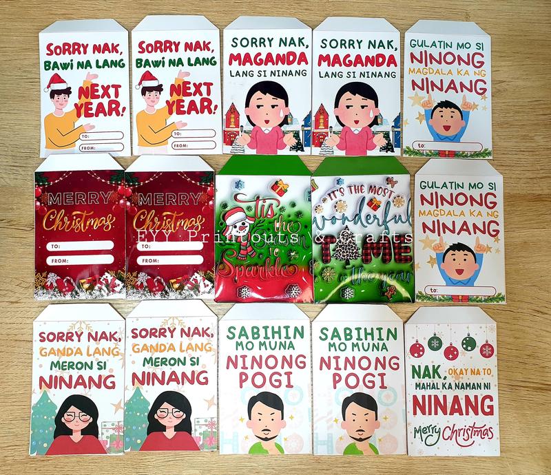 Ampao Money Envelope Christmas - Regular Size / Christmas an - TikTok ...