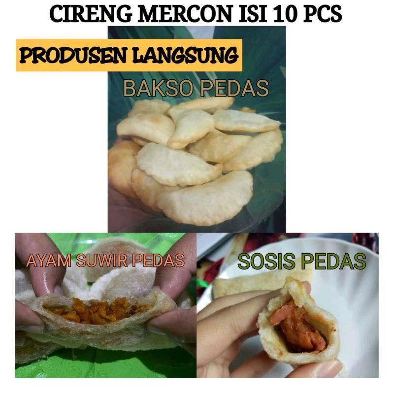 Cireng Mercon Isi Ayam Pedas|Baso Pedas|Sosis Pedas|Keju Parut - Shop ...
