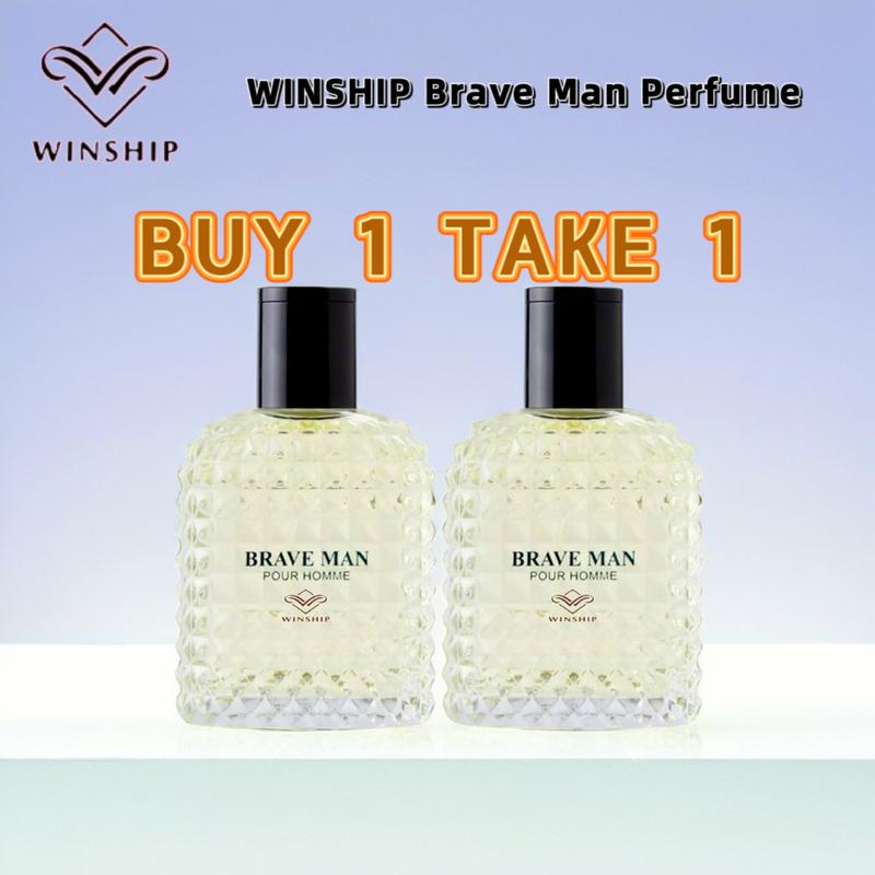 『BUY 1 TAKE 1』WINSHIP Brave Man Pour Homme Perfume For Man Body ...