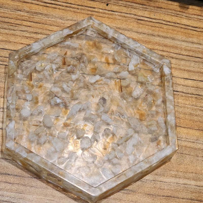 #32[Ready Stock 100% Crystal ] Natural Chrystal Cleansing Plate ...