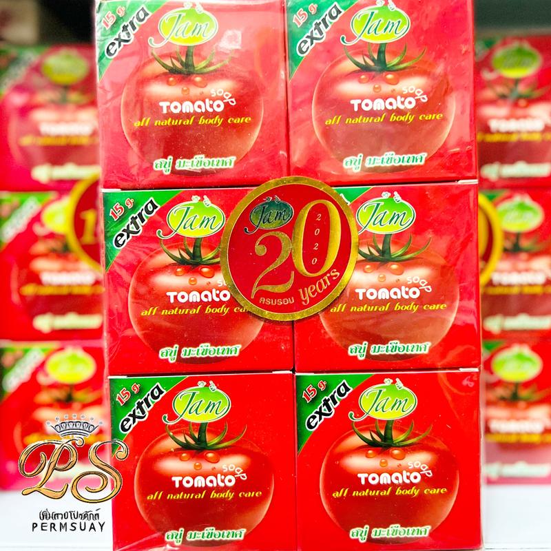 Jam soap tomato jam soap 1 pack of 12 Pcs 🍑🥕 - TikTok Shop Malaysia
