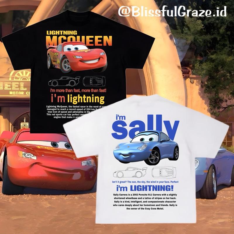 Tshirt Mcqueen Couple | Tshirt Couple Mcqueen | Lightning Mcqueen ...