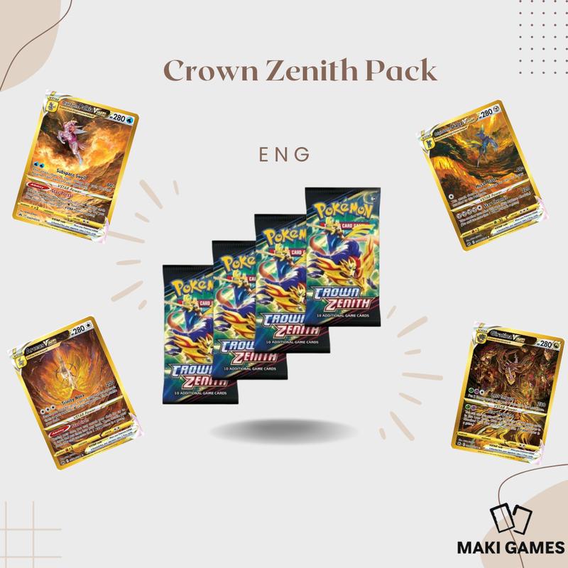Pokemon TCG: Crown Zenith Packs - TikTok Shop Singapore