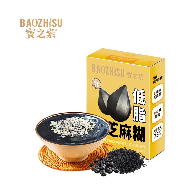 Bao Zhi Su Low-fat black sesame paste 1 box 200g,F049 - TikTok Shop Singapore