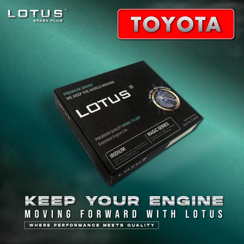 LOTUS SPARK PLUG Compatible with *TOYOTA* Original Upgrade, Best - TikTok Shop Malaysia