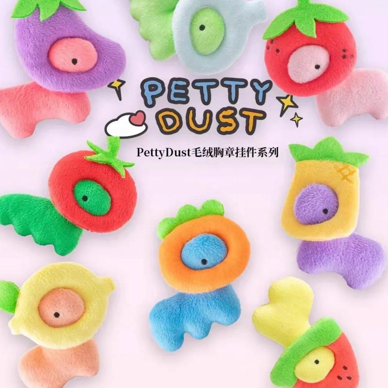 [3littlegirls] Petty Dust Plushie Badge collectible figurine - TikTok ...