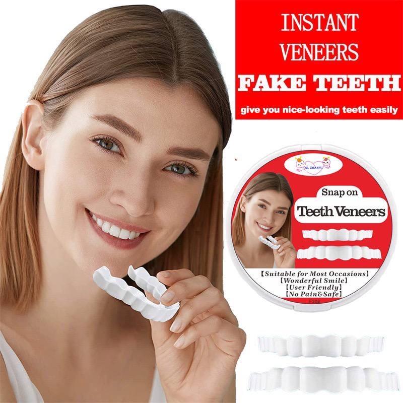 TEMPORARY BRACE SNAP ON TEETH VENEERS Gigi kecantikan sementara ...