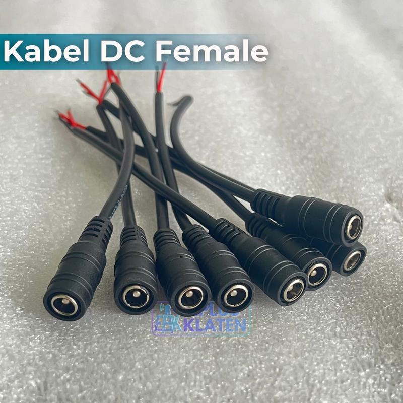 Kabel DC Female Jack Soket DC Female Socket 12 Volt 12V - Shop | Tokopedia