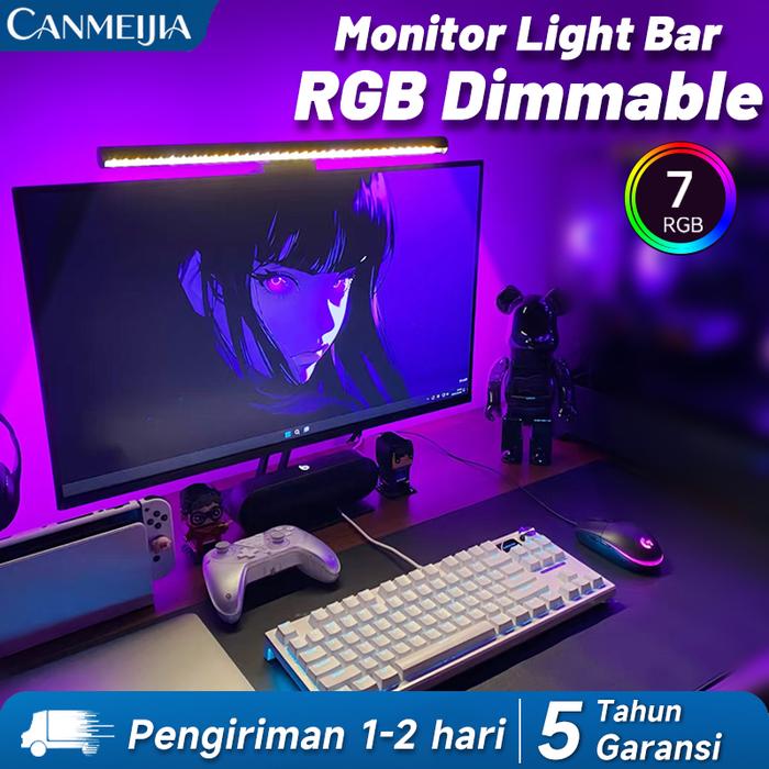 Promo CANMEIJIA LED Monitor Lampu Bar Hanging Lamp Screen Modern RGB ...