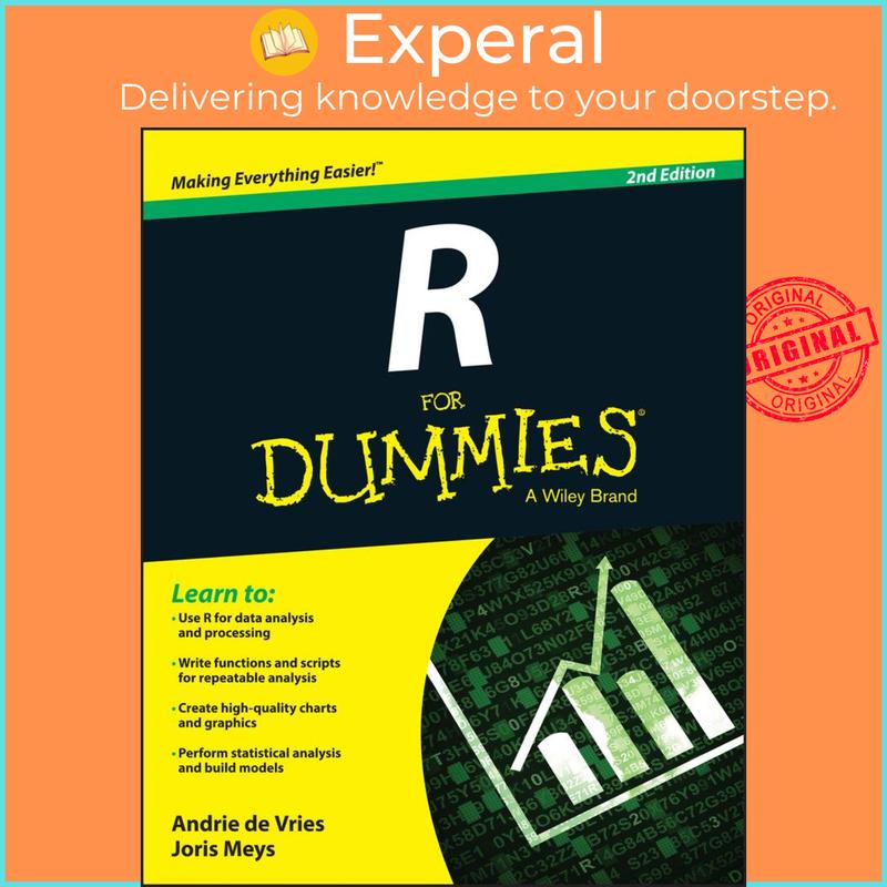 R For Dummies by Andrie de Vries (US edition, paperback ...