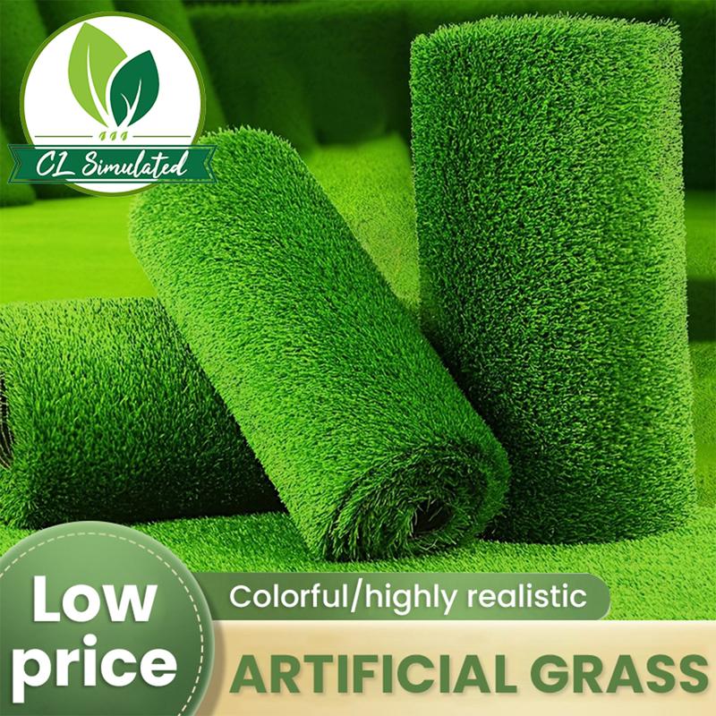 3m x 5m Artificial Grass Fake Carpet for Indoor & Outdoor Rumput ...