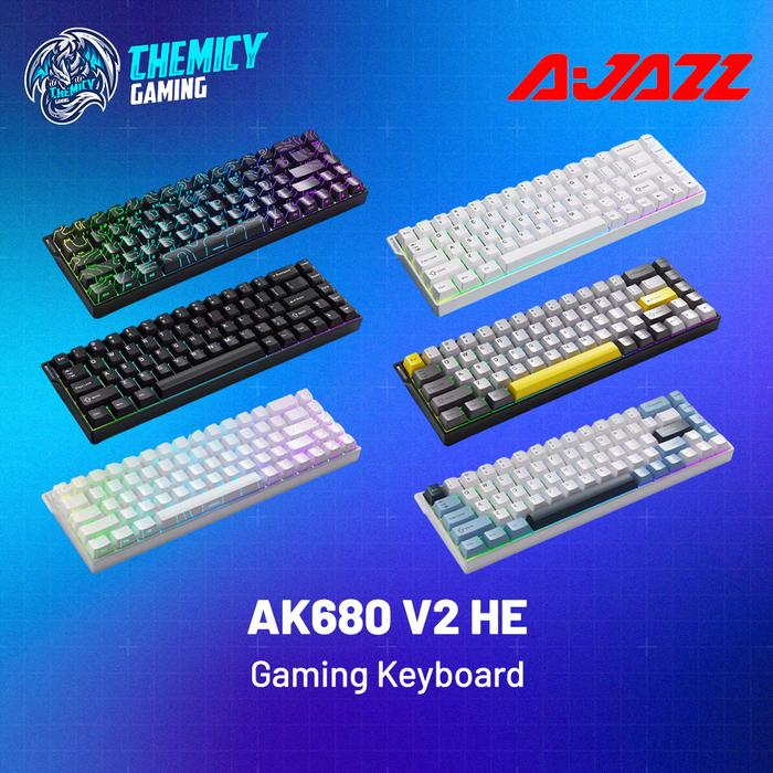 Jual Ajazz AK680 V2 HE / AK-680 V2 HE 8K Hall Effect Magnetic Switch ...