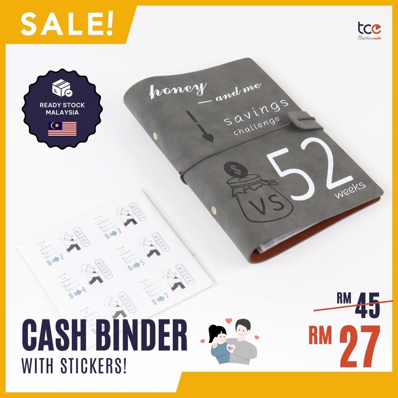 [READY STOCK MALAYSIA] Cash Binder 52 Weeks Savings Challenge - TikTok ...