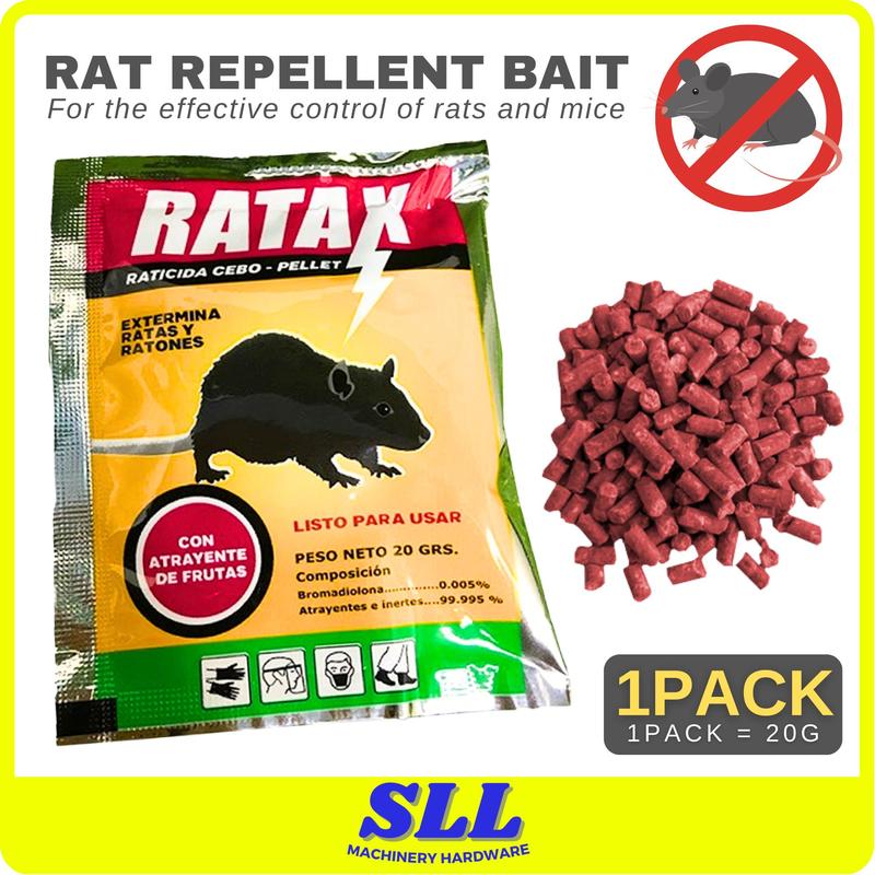 10PACK Rat Repellent Bait Insert Poison Pest Control Exterminate ...