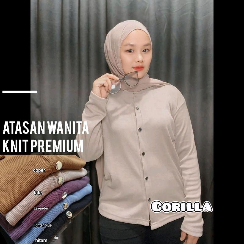 CORILLA ATASAN WANITA KNIT PREMIUM - Cocok untuk Berat Badan - Shop ...