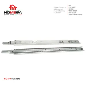 HOMEGA HG 45 Rel Laci Double Track Full Extension Non Slow Motion Non ...