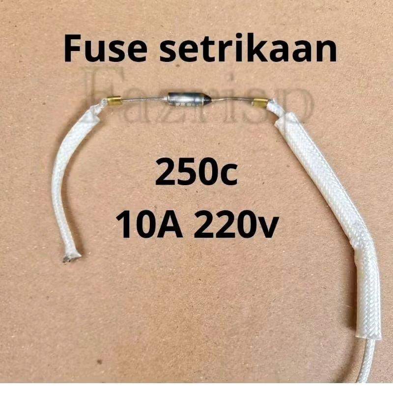 Fuse setrika umum 250c 10A 220V universal bisa untuk semua merk - Shop ...