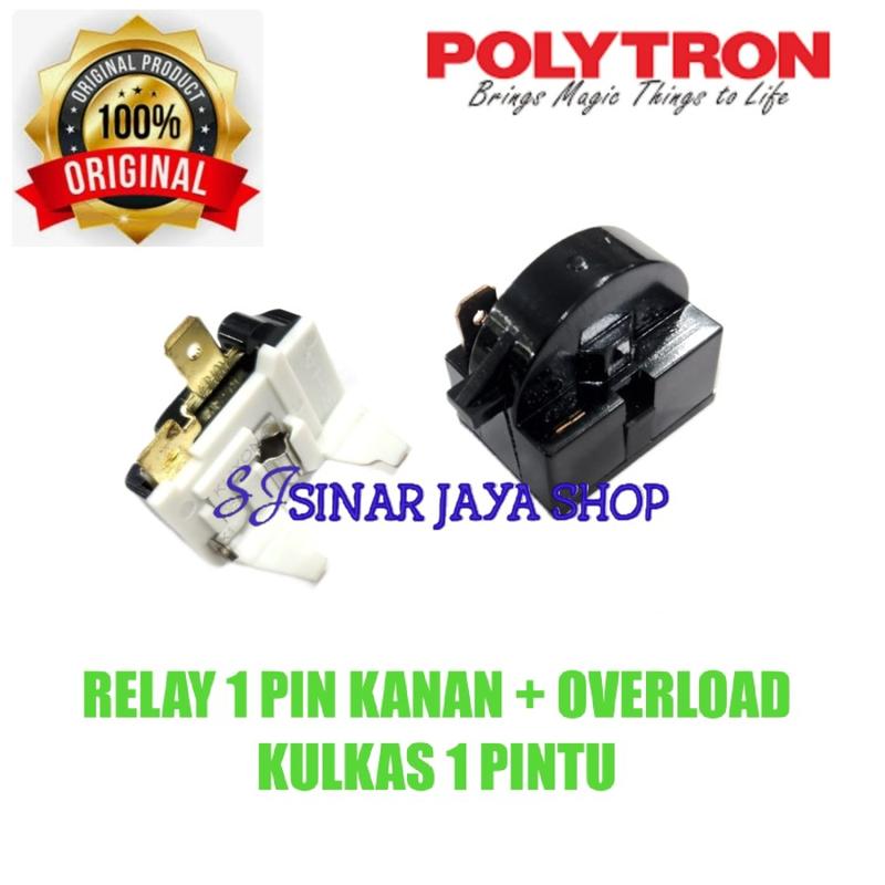 RELAY PTC OVERLOAD KULKAS POLYTRON 1 PINTU - Shop | Tokopedia