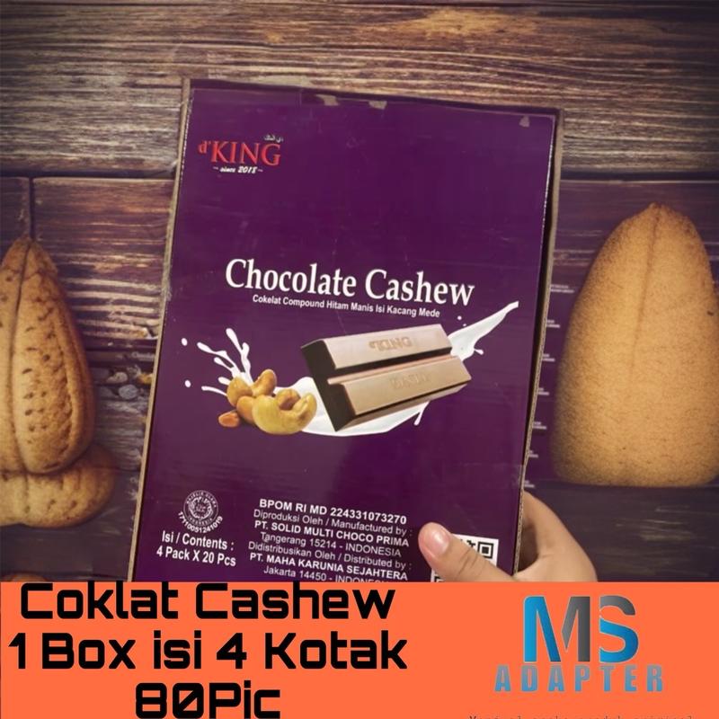 1 kardus coklat cashew isi 4 pack coklat murah coklat batang - Shop ...