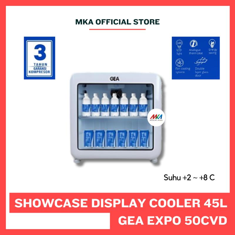 GEA EXPO-50CVD Showcase Cooler 1 Rak – Kulkas Display Mini 45L - Shop ...
