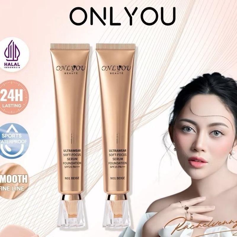 ONLYOU Serum Foundation Pelembab SPF25 PA+++ 24 Jam Tahan Lama ...