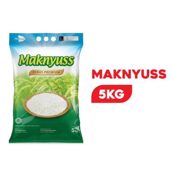 Maknyus beras rice premium pulen lezat 5 kg Food Nasi Bahan - Shop ...