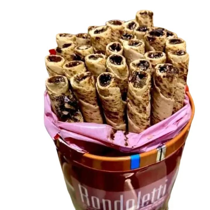 Rondoletti wafer roll CAFE style kemasan kaleng tin 400grv- RASA - Shop ...
