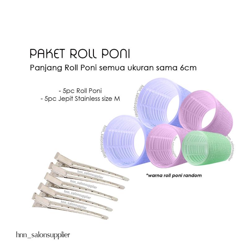 Thermal Hair Ruler Roll Rambut Jumbo dengan Jepit Stainles M - Shop ...