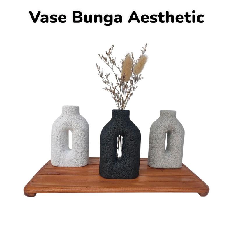 Vase Aesthetic Scandinavian Nordic VBK 019 - VAS BUNGA - Shop | Tokopedia